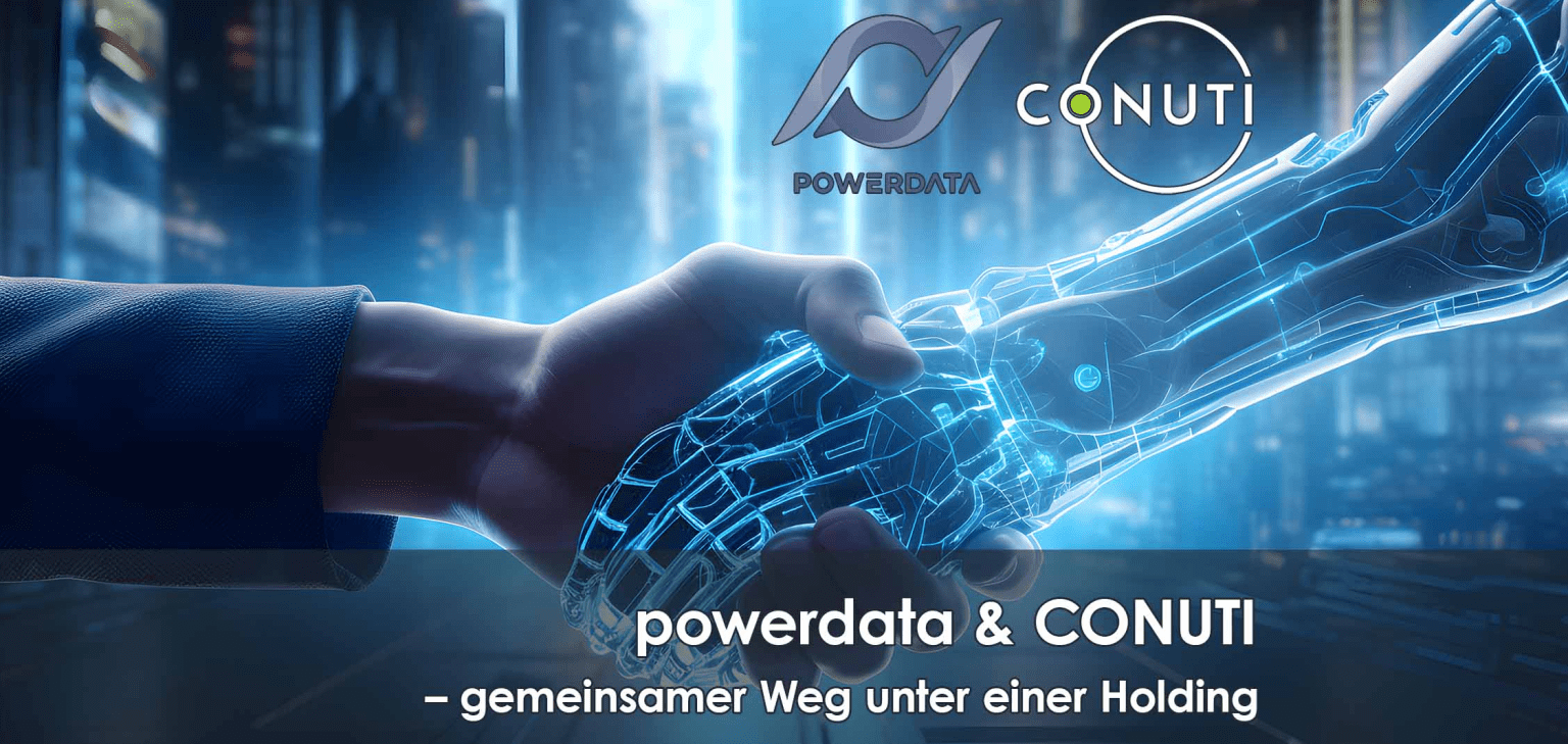 powerdata & CONUTI - gemeinsamer Weg unter einer Holding - powerdata